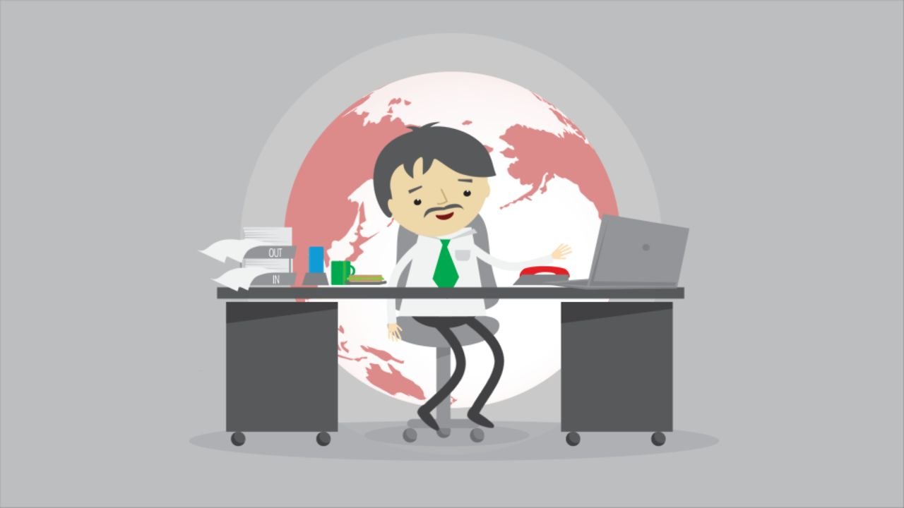 Video Thumbnail For Vimeo Video 2d Corporate Character Animations David Mattock 3d Artist 